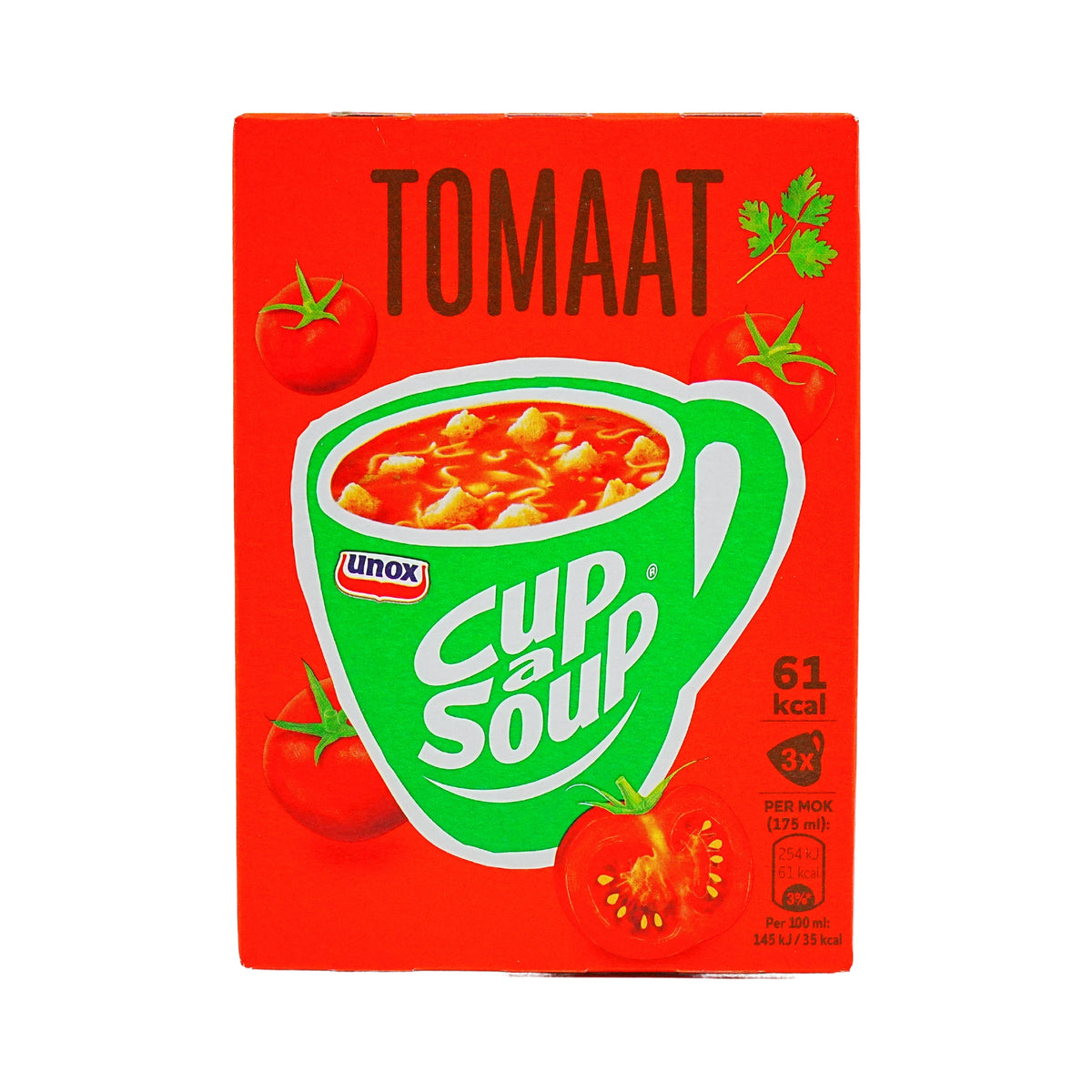 Unox Instant Tomato Cup A Soup 3 packets – Peters Gourmet Market