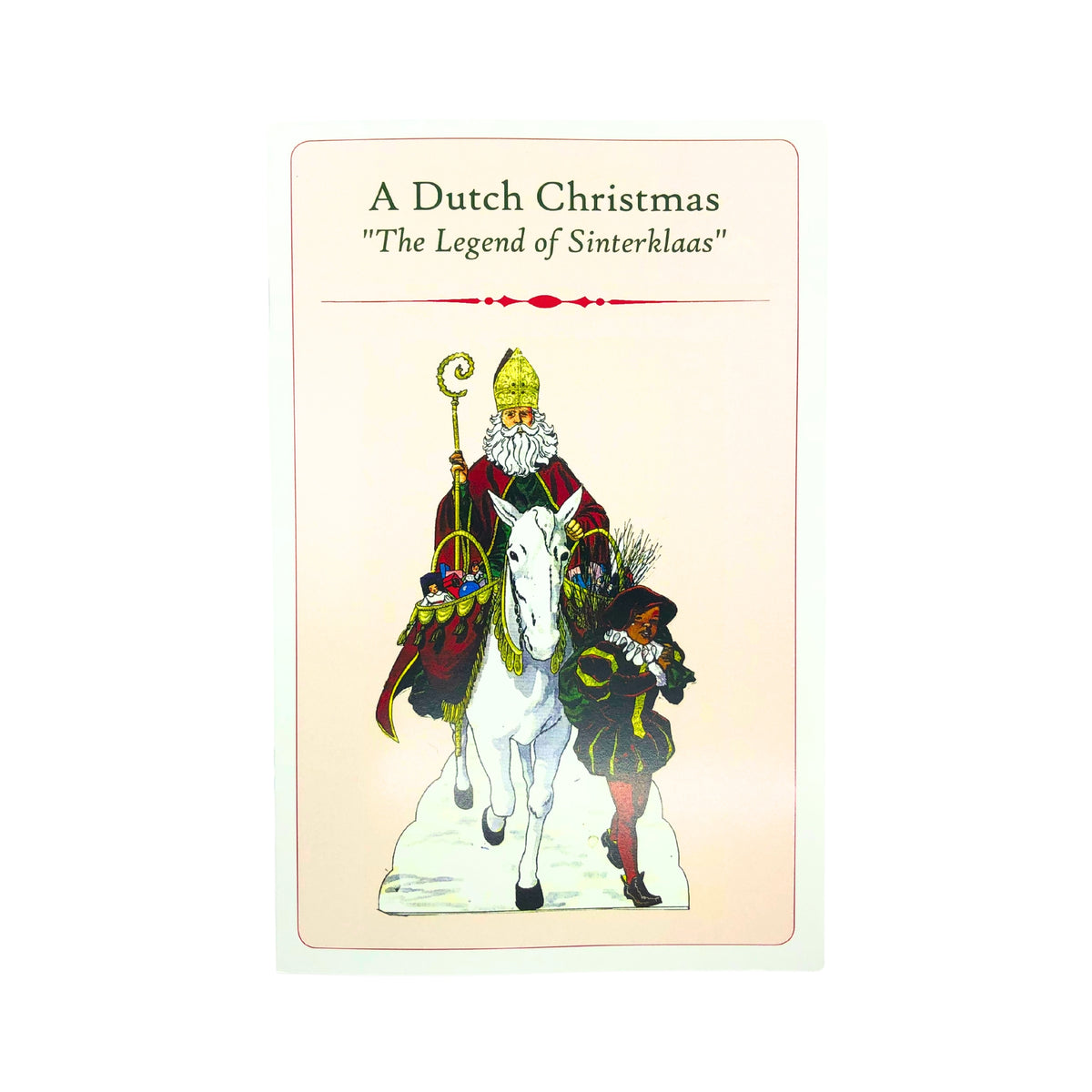 A Dutch Christmas "The Legend Of Sinterklaas" Sinterklaas Booklet ...