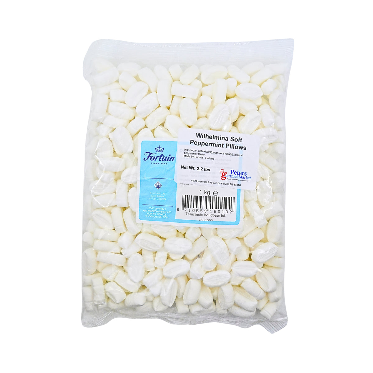Wilhelmina Soft Pillow Mints 2.2 lbs – Peters Gourmet Market