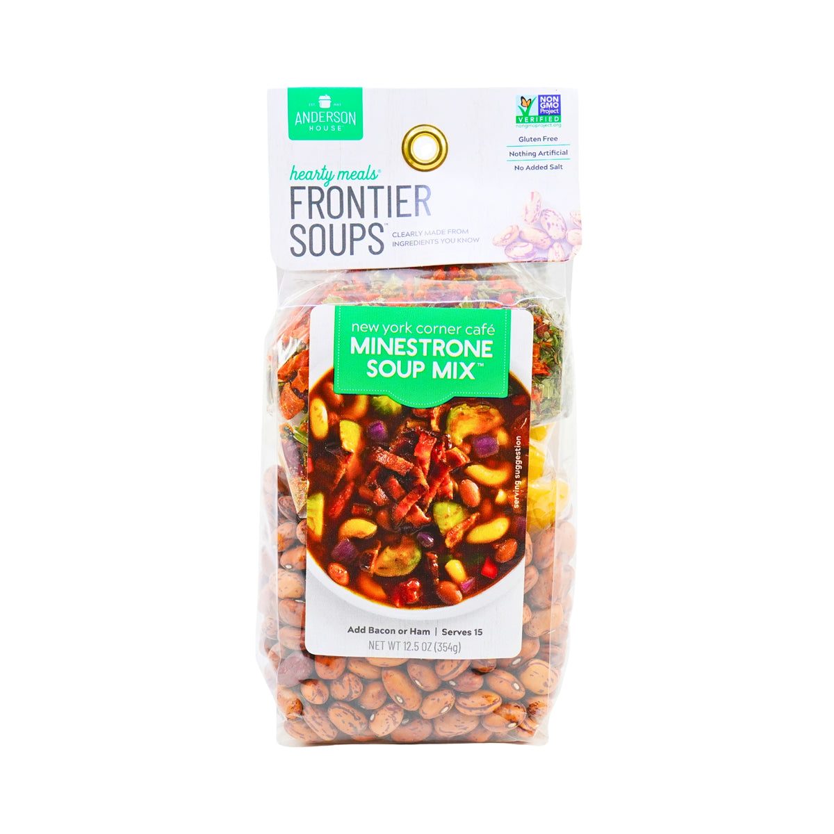 Frontier Soups New York Corner Cafe Minestrone Soup Mix 12.5 oz ...