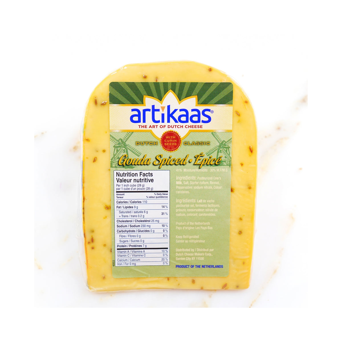 Artikaas Gouda Mild Cheese Spiced with Cumin – Peters Gourmet Market