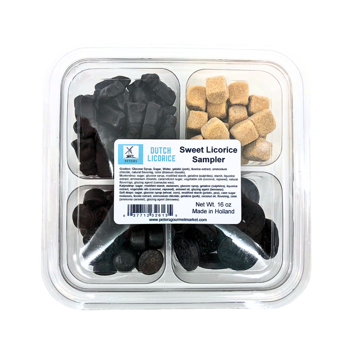 Venco Sweet Licorice Sampler 4 kinds 16 oz – Peters Gourmet Market