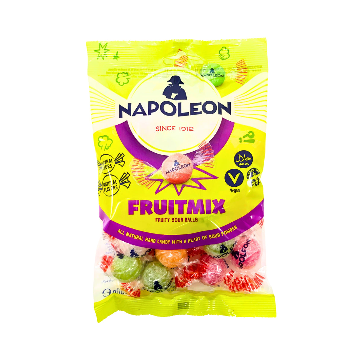 Napoleon Fruit Mix Sour Balls 5.3 oz – Peters Gourmet Market