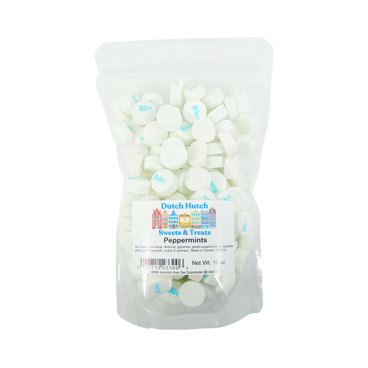 Dutch Hutch Canada Rito White peppermints 1 lb Bag – Peters Gourmet Market