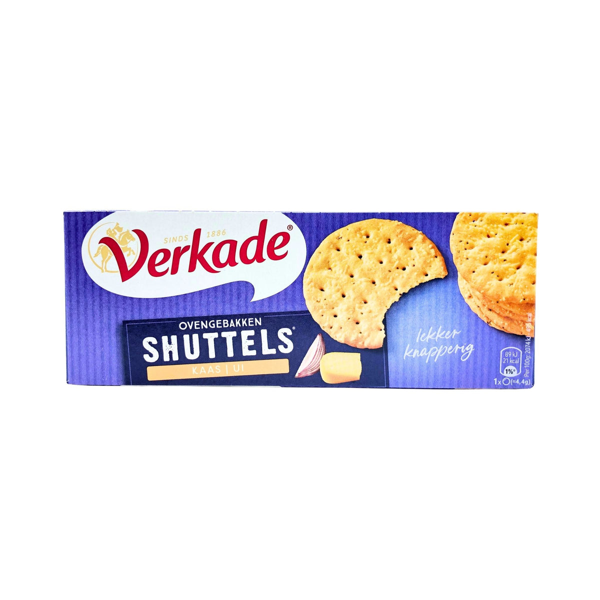 Verkade Shuttels Cheese & Onion Crackers 5.2 Oz – Peters Gourmet Market