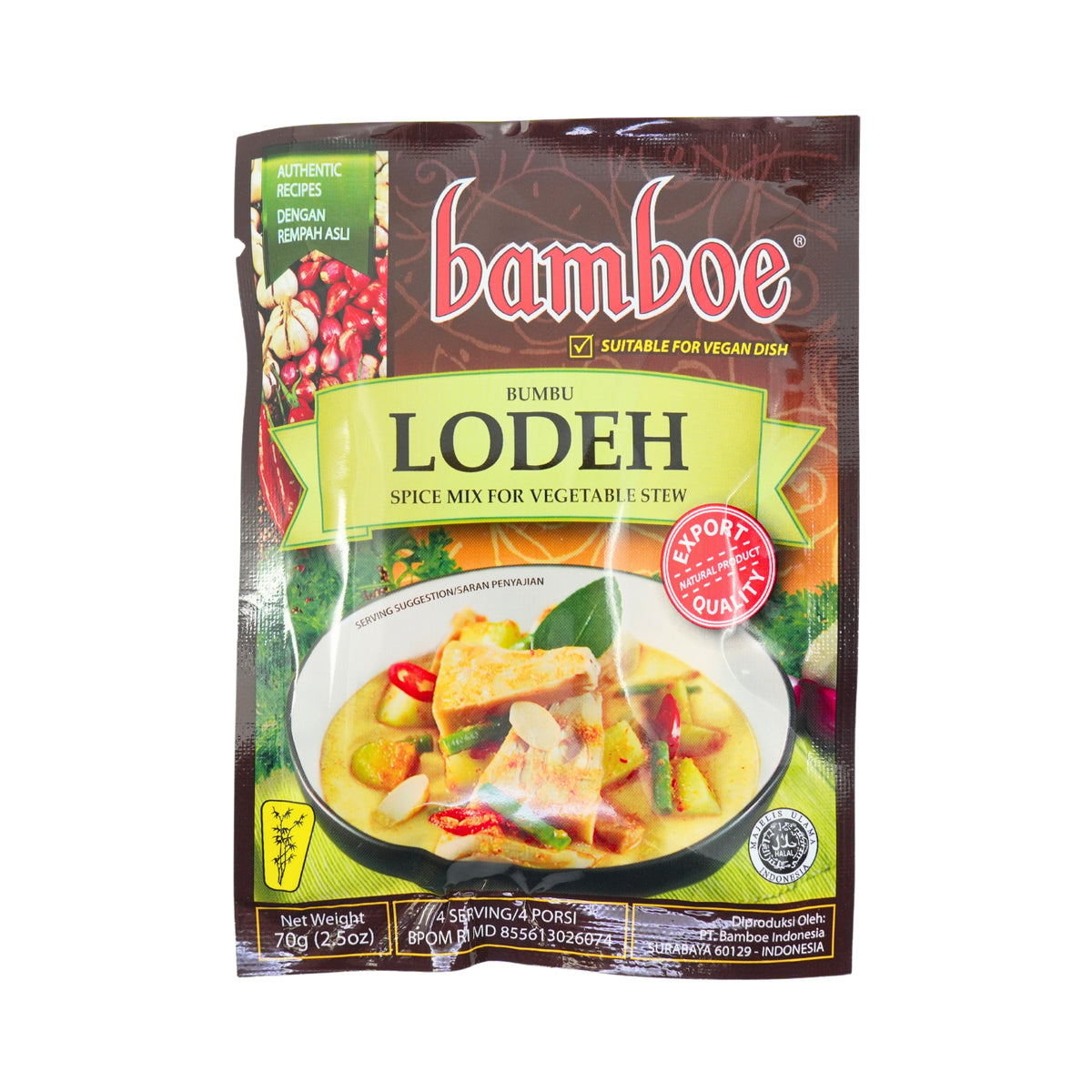 Bamboe Lodeh Spices for Vegetable Stew 1.9 oz – Peters Gourmet Market