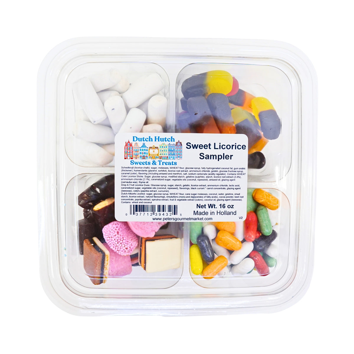 Dutch Hutch Sweet Licorice Sampler V2 16oz – Peters Gourmet Market