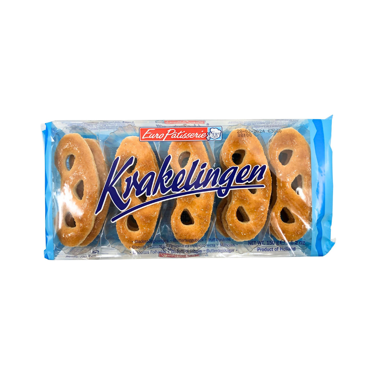 Euro Patisserie Krakelingen 5.2 oz – Peters Gourmet Market